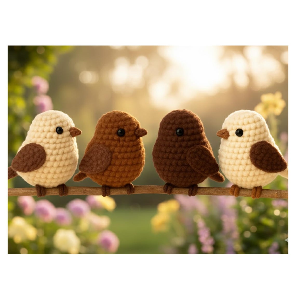Amigurumi Crochet Sparrow Pattern, DIY Bird (PDF English) - Etsy