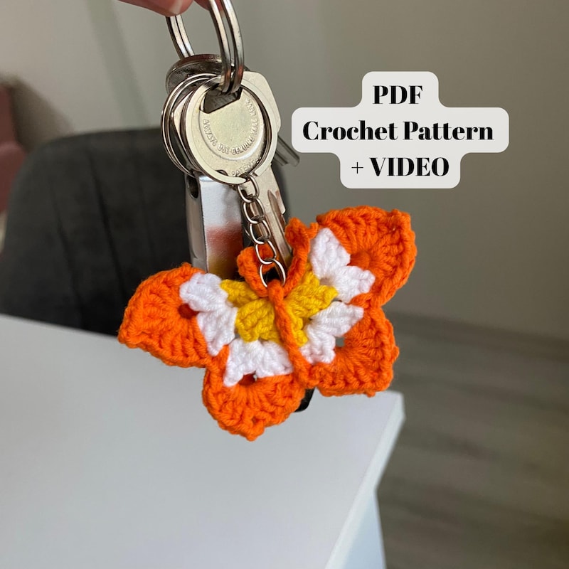 Butterfly Keychain - Etsy