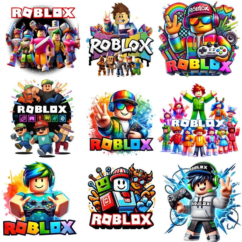Roblox Papercraft Paper - Etsy
