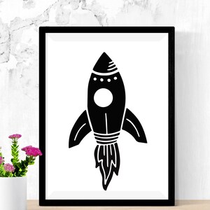 Rocket SVG Bundle, Rocket Dxf, Rocket Png, Rocket Eps, Rocket Vector ...