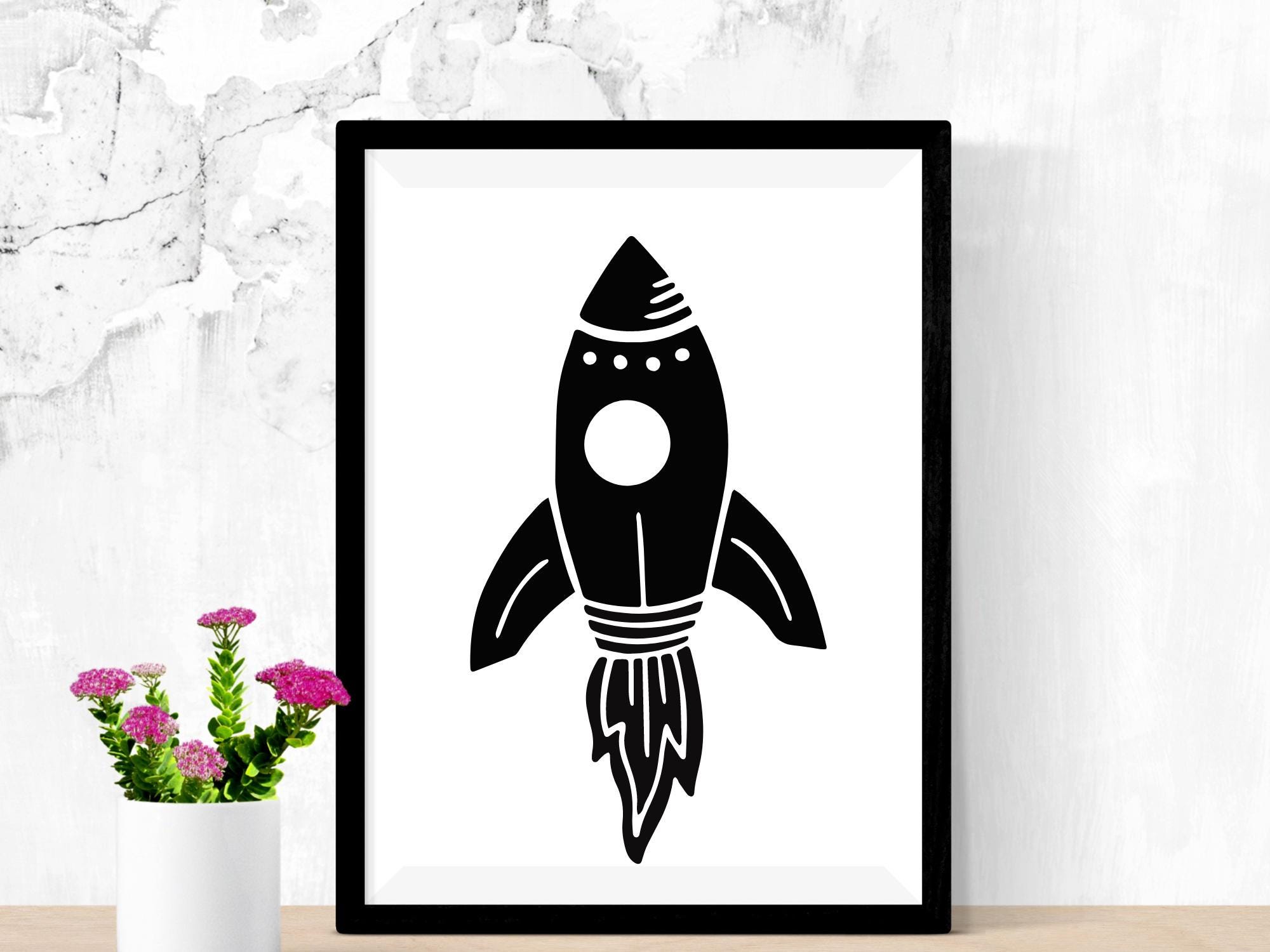 Rocket SVG Bundle, Rocket Dxf, Rocket Png, Rocket Eps, Rocket Vector ...