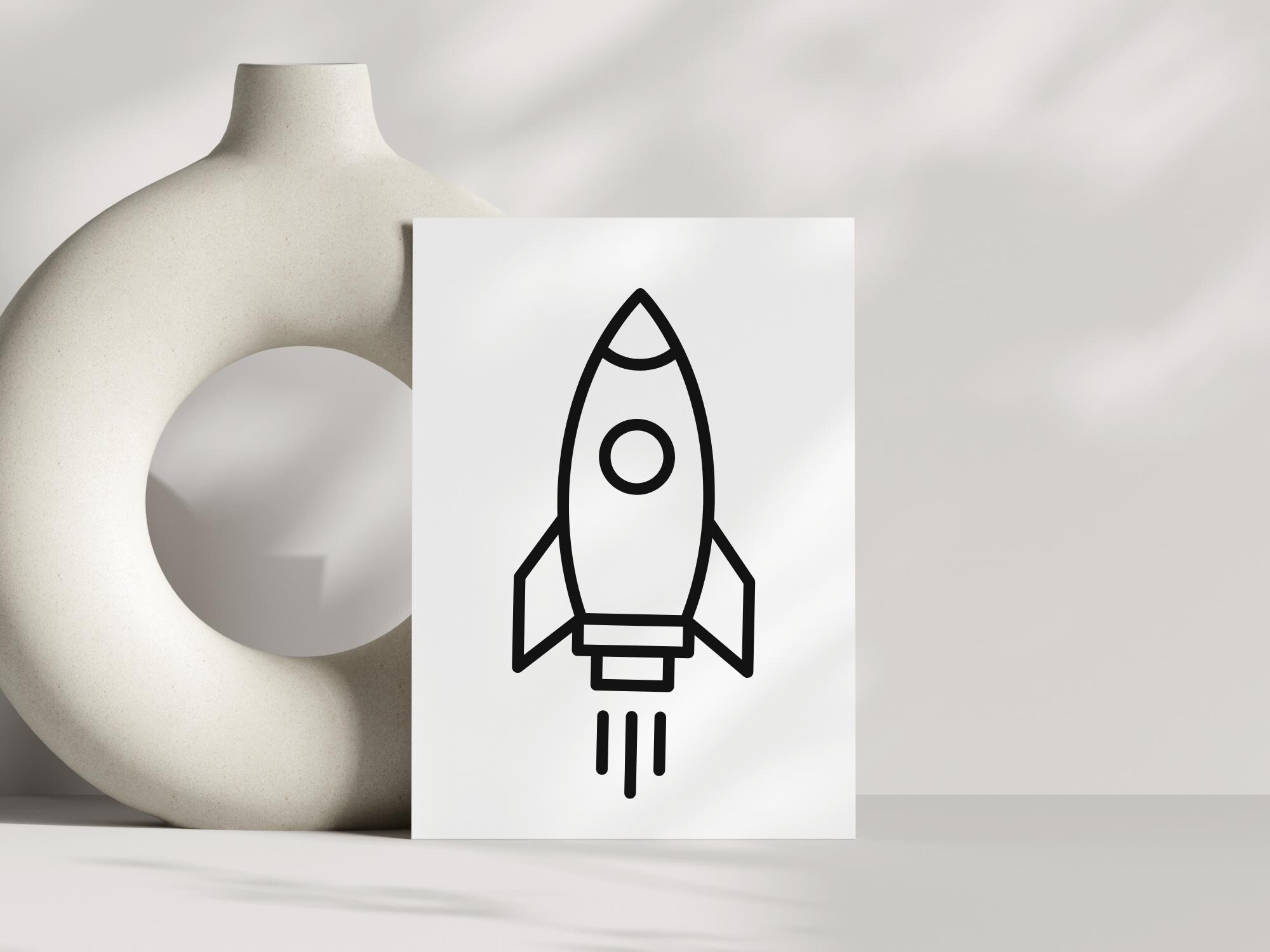 Rocket SVG Bundle, Rocket Dxf, Rocket Png, Rocket Eps, Rocket Vector ...