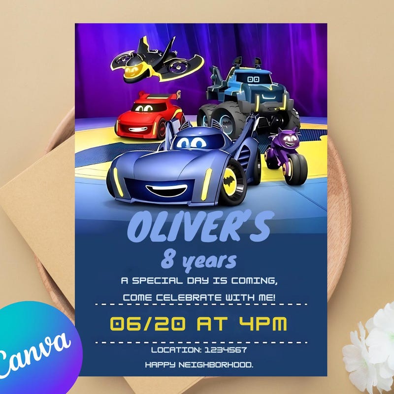 Batwheels Png - Etsy