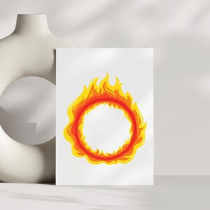 Fire Flames SVG Bundle: Clipart Graphics (digital Download) - Etsy