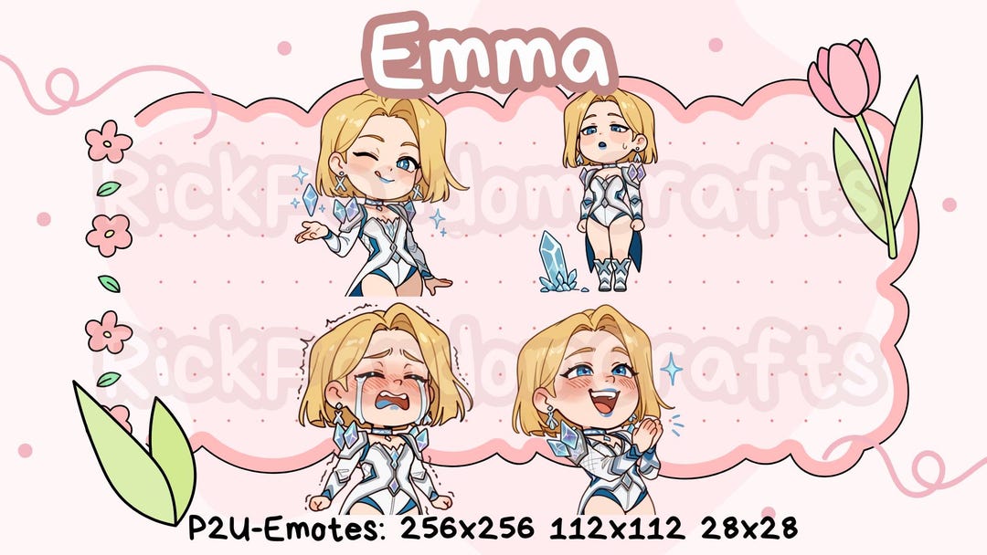Emotes de Emma Frost de Marvel Rivals (paquete 1): emoticones Chibi ...
