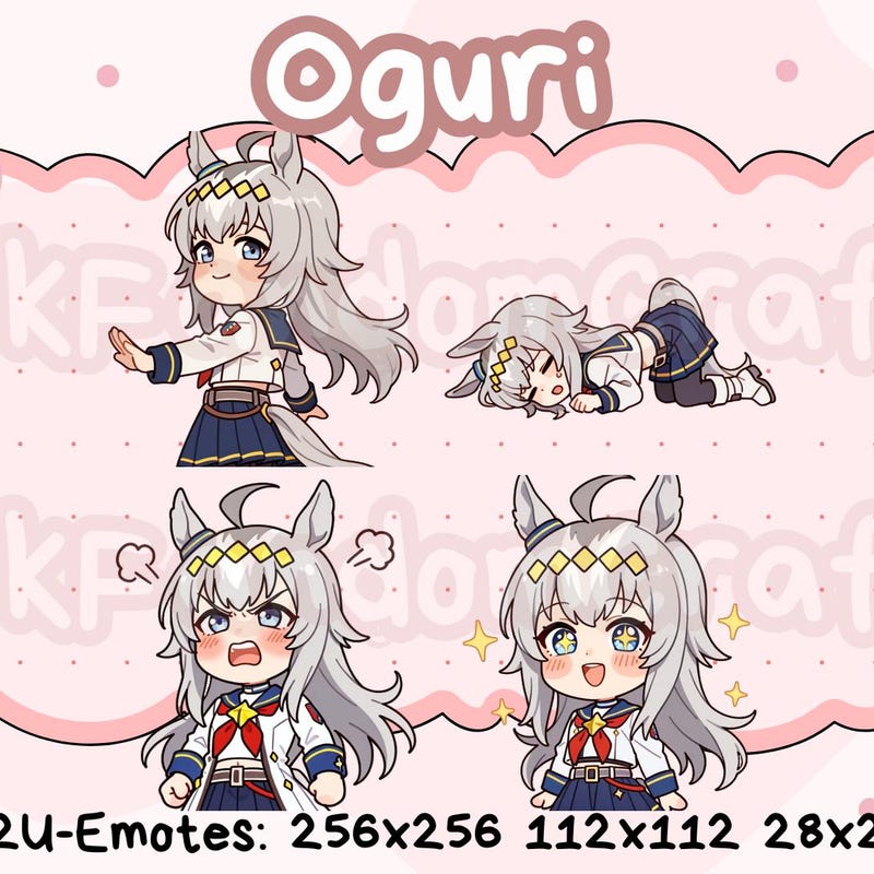 Umamusume Emote Packs - Etsy