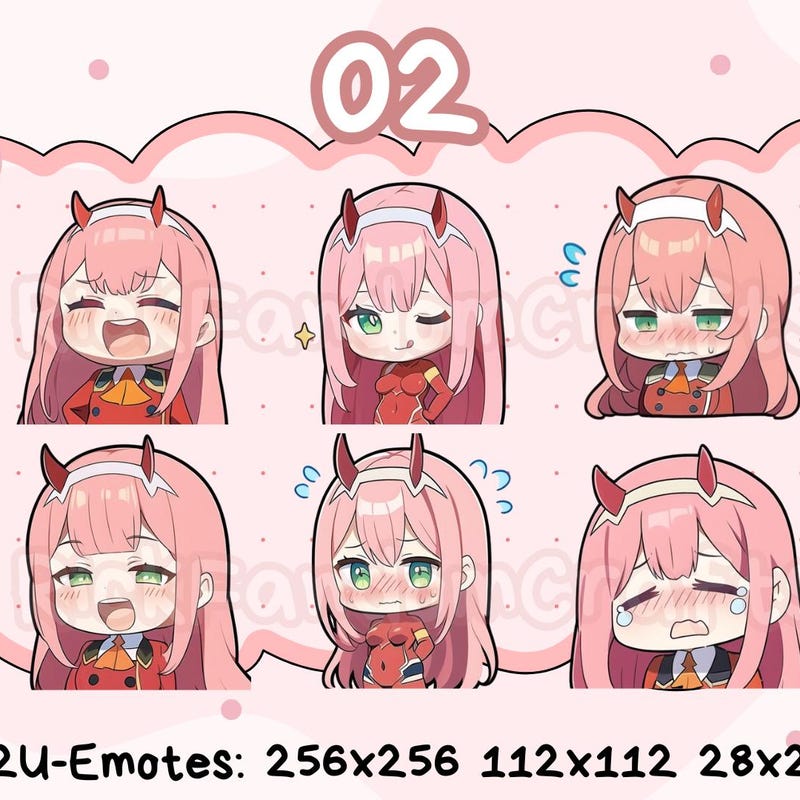 Zero Two - Etsy