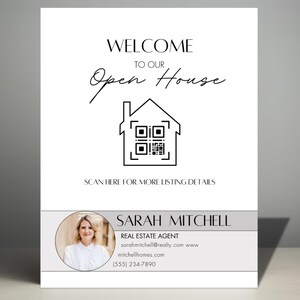 Real Estate Open House Bundle | Editable Canva Templates | Open House ...