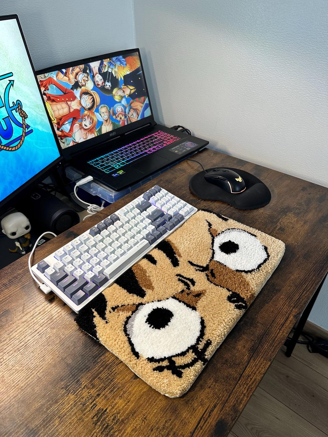 One Piece Keyboard Rug Luffy - Etsy