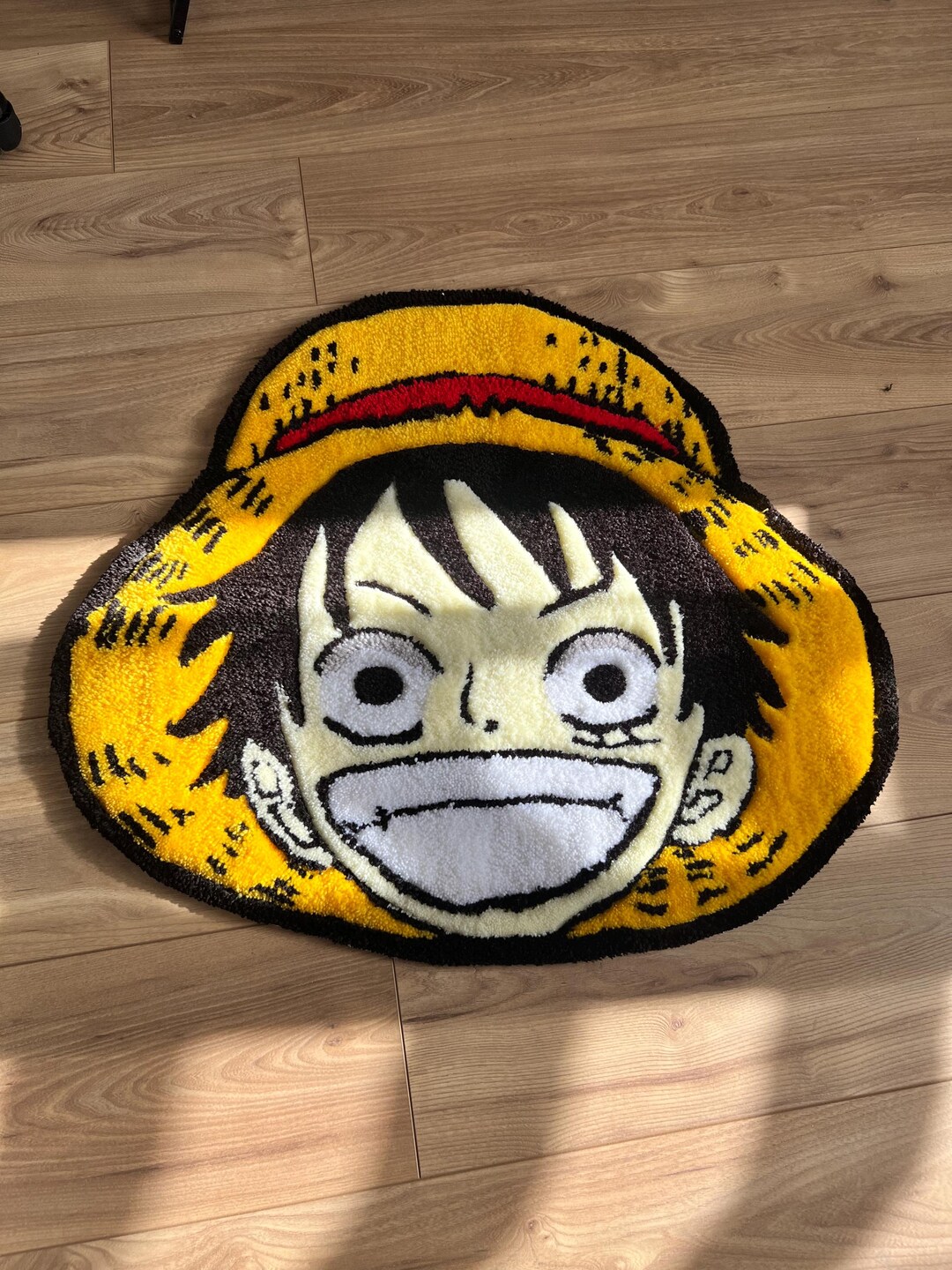 One Piece Anime Luffy Tufted Rug - Etsy