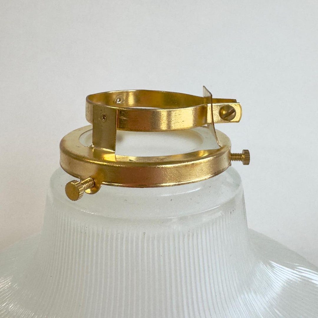Brass Clamp-on Shade Holder - 2 1/4" Fitter - Lighting Parts - Etsy