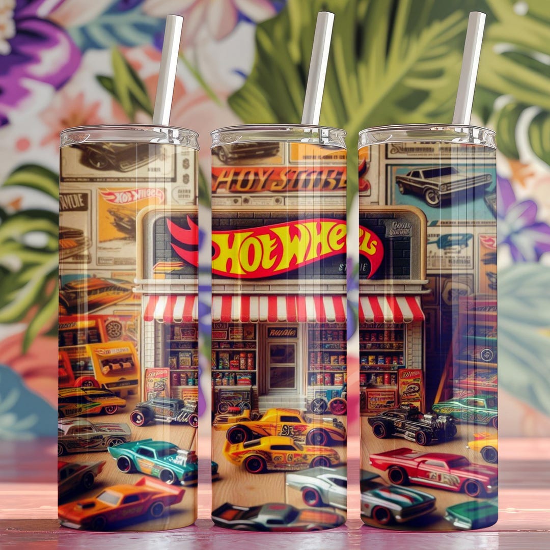 20oz Hero Tumbler, Skinny Tumbler Wrap, Cartoon Character Tumbler ...