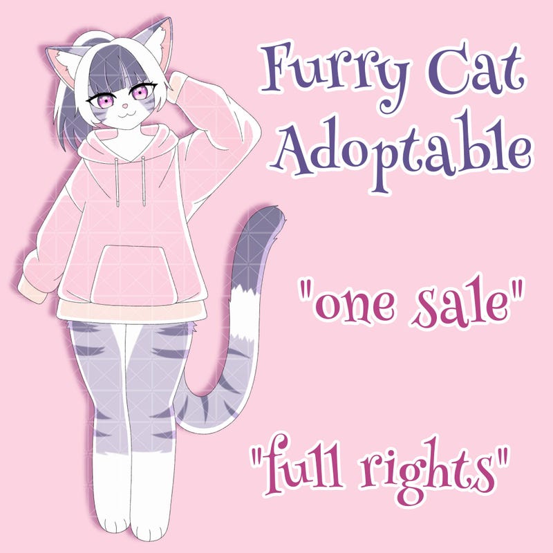 Cat Fursona - Etsy