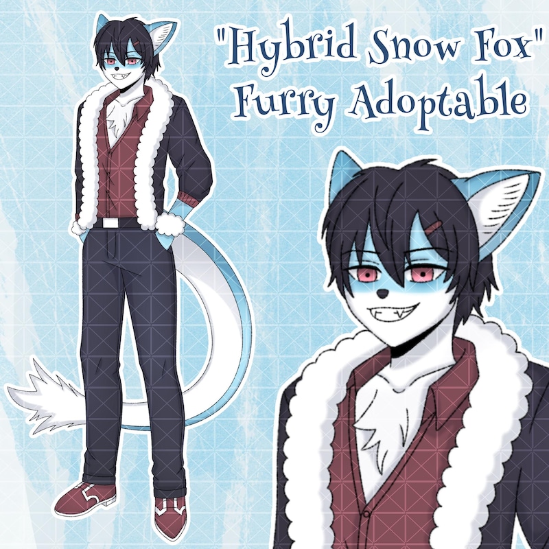 Fox Fursona Adoptables - Etsy