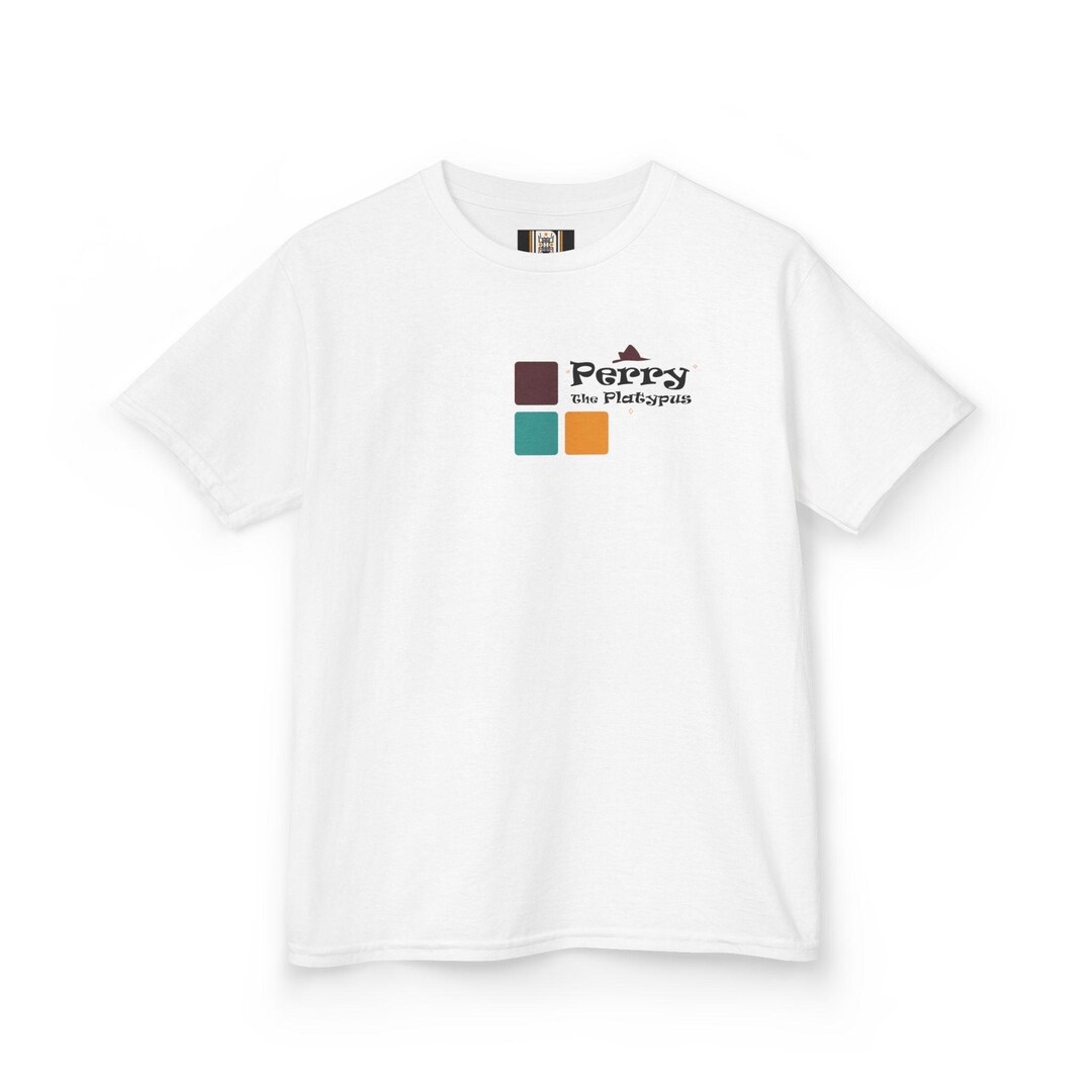 Playful Phineas and Ferb Graphic Tee – Perry the Platypus Design for ...