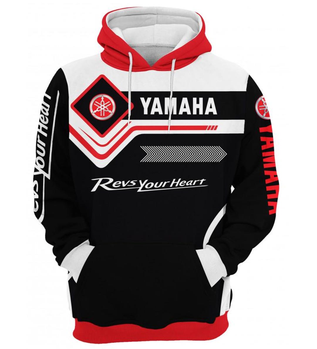 Yamaha Hoodie/custom Motorcycle Hoodie/personalized Biker Sweatshirt ...