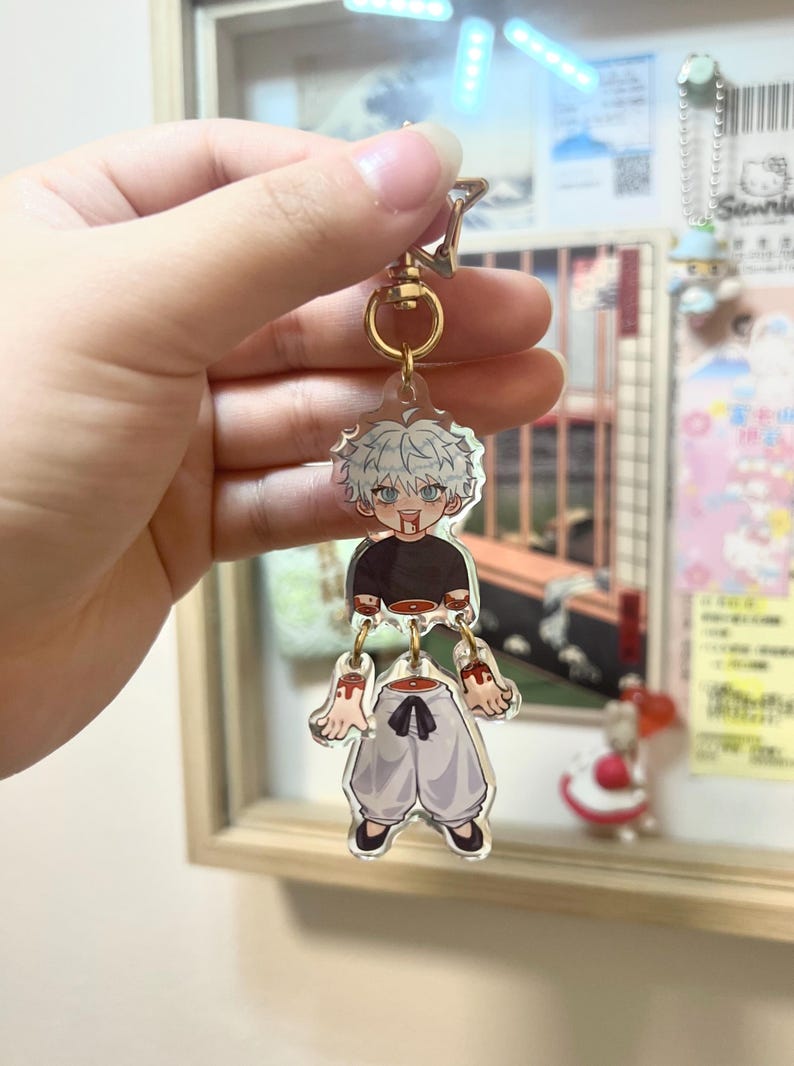 Jujutsu Kaisen - Gojo Cut [linked Keychain] - Etsy Canada