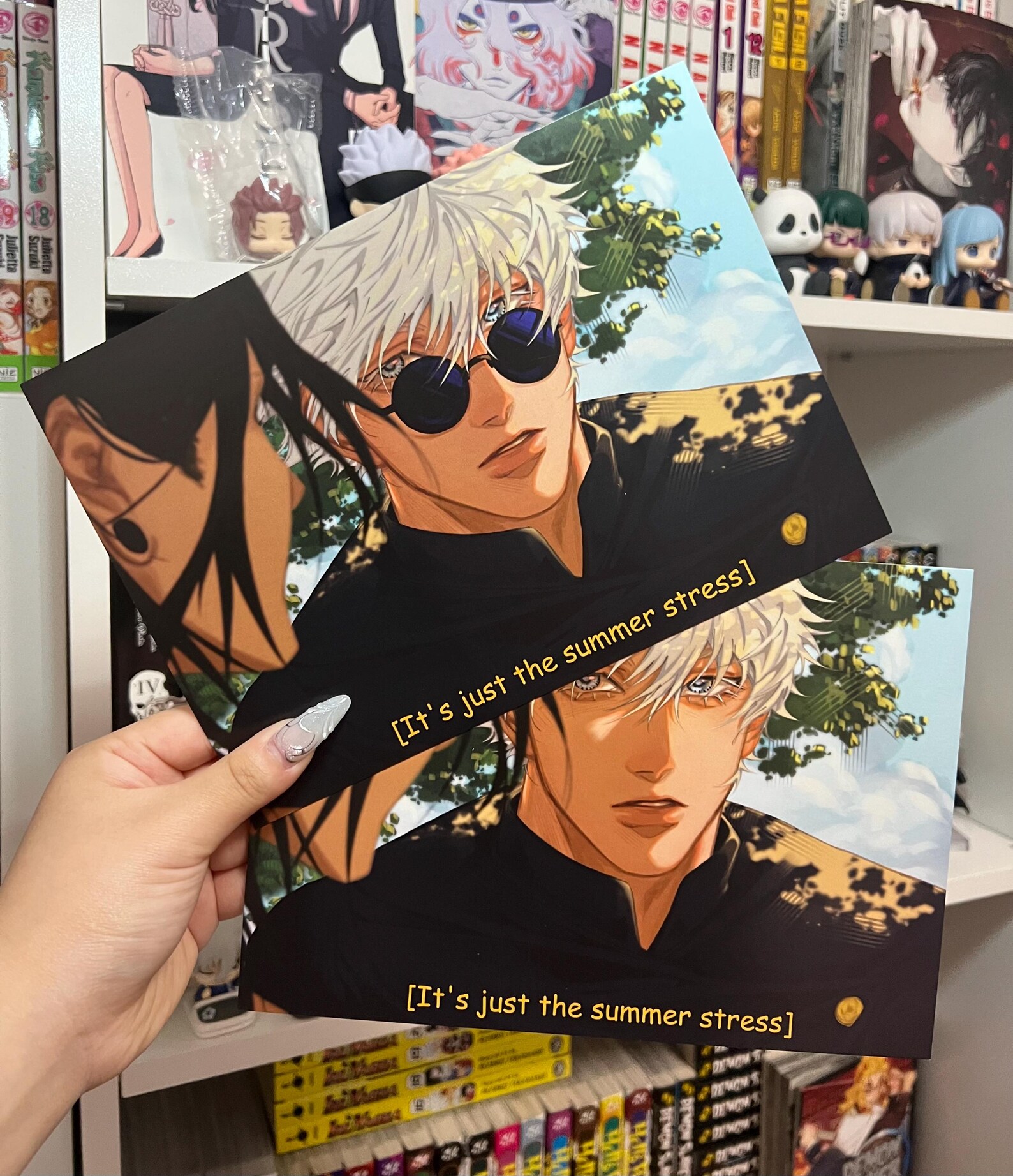Jujutsu Kaisen - ‘summer Stress’ Gojo and Geto [print] - Etsy
