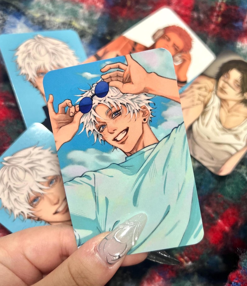 Jujutsu Kaisen - ‘summer’ Gojo Satoru [photocard] - Etsy Australia