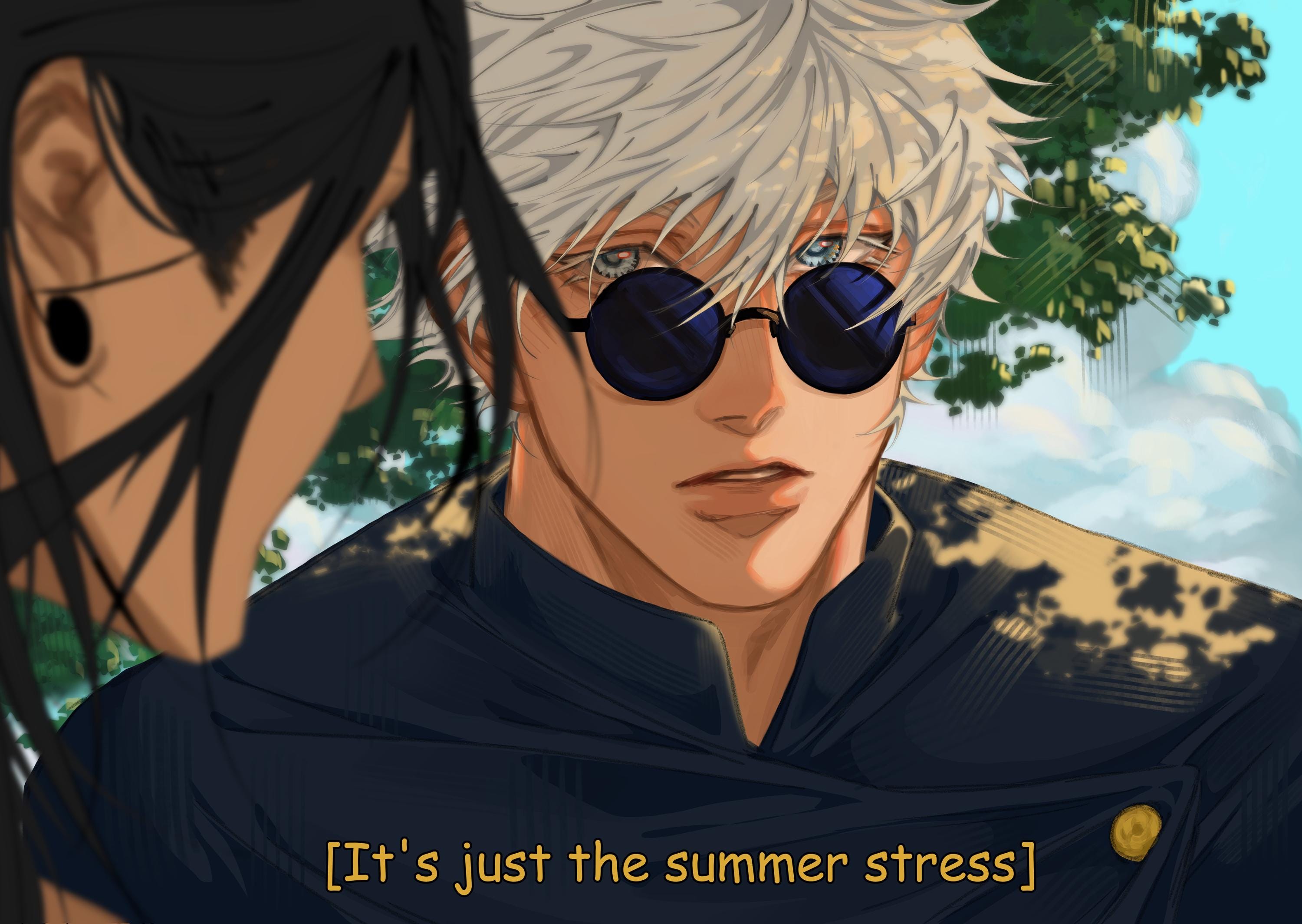 Jujutsu Kaisen - ‘summer Stress’ Gojo and Geto [print] - Etsy Canada