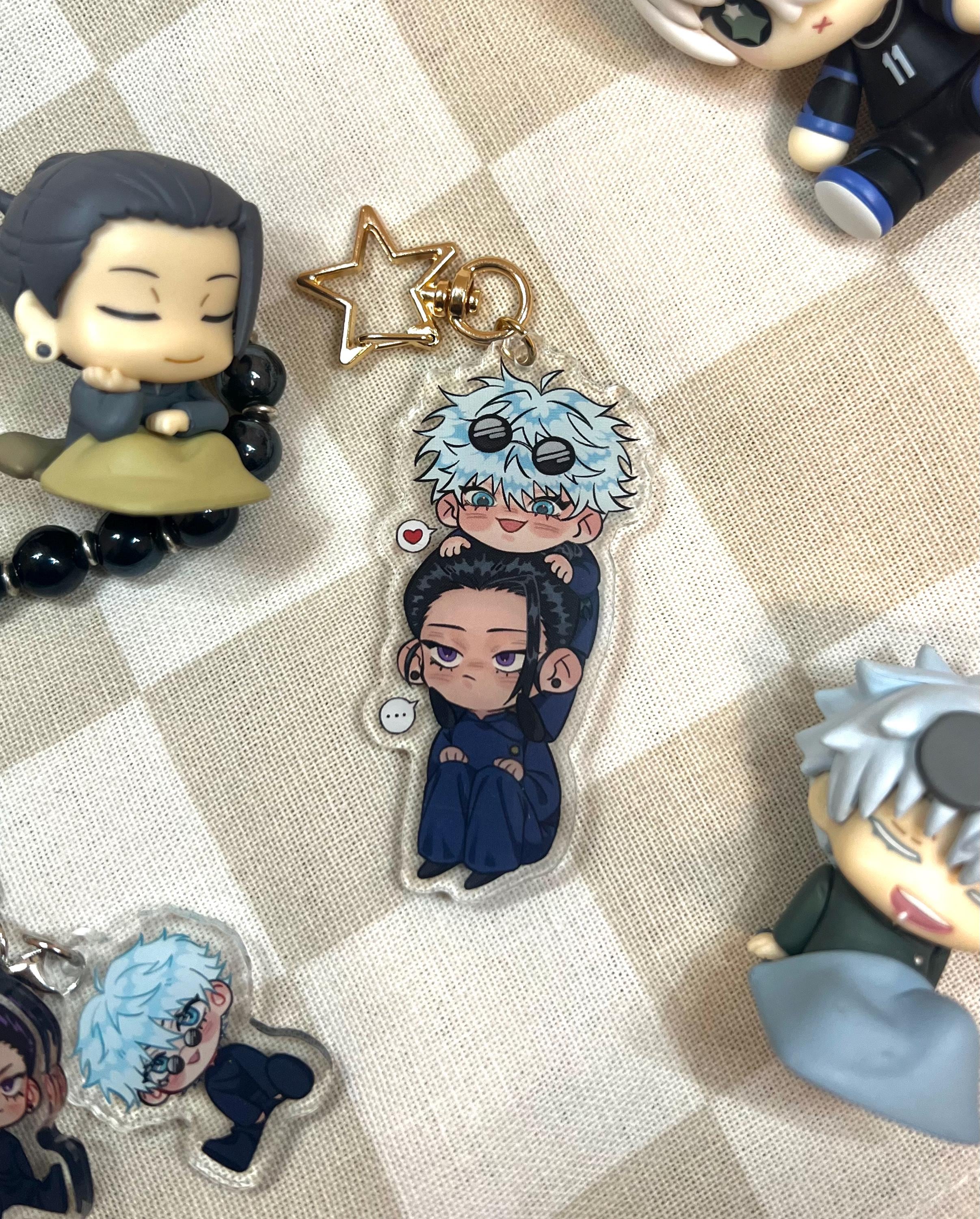 Jujutsu Kaisen - Gojo and Geto [keychain] - Etsy