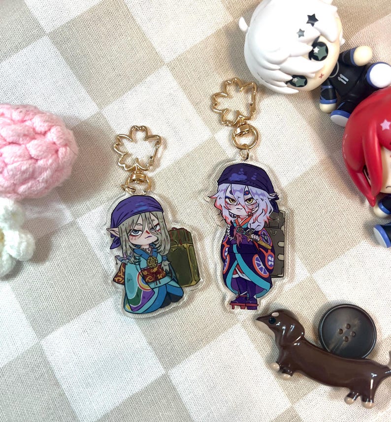 Mononoke Kusuriuri Keychain - Etsy