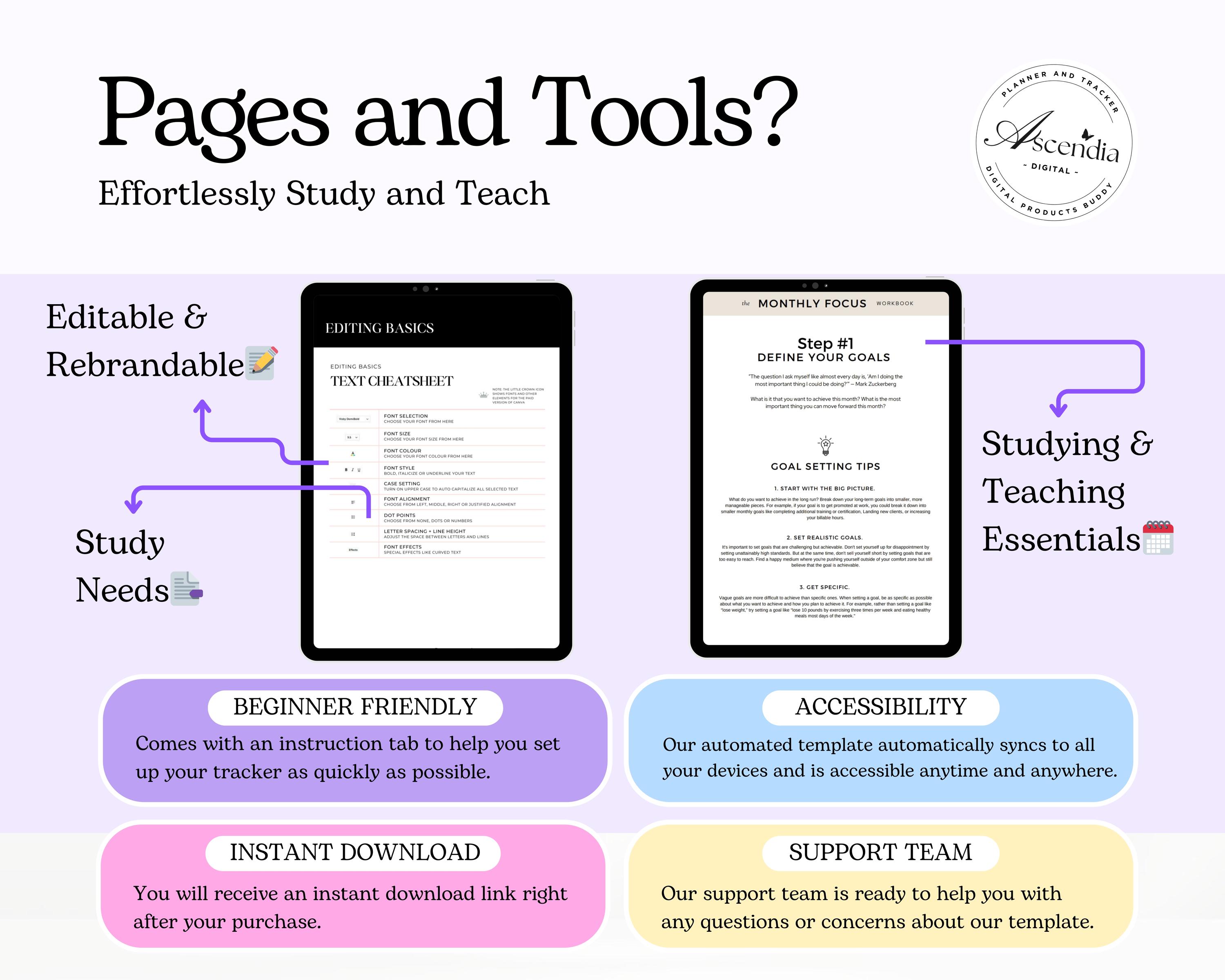 Student & Teacher Essentials Bundle - Etsy Canada