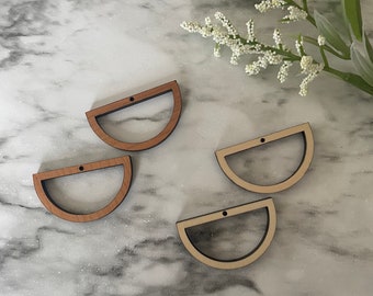Wood Half Circle Frames - Etsy