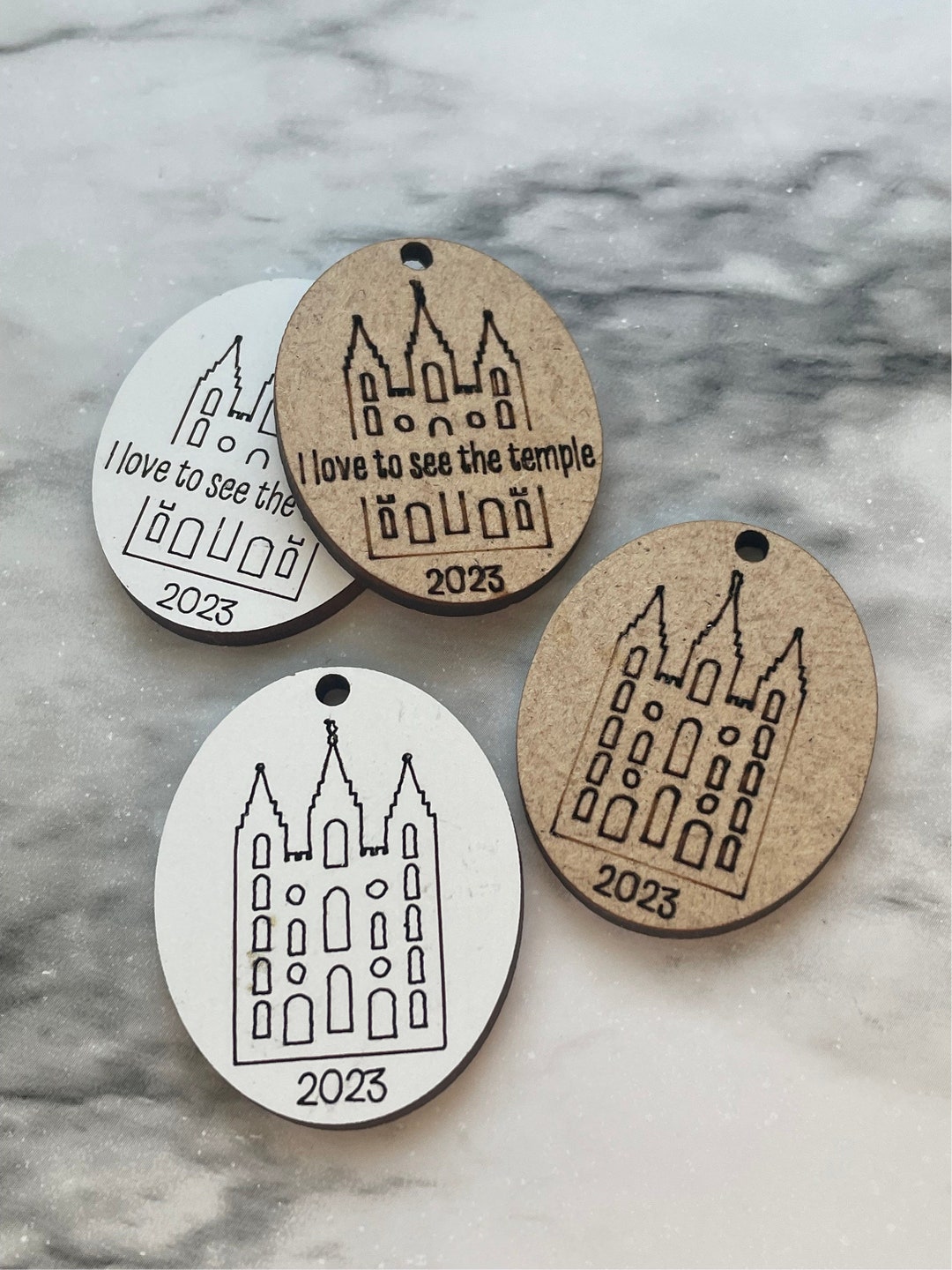 Temple Keychain LDS I Love to See the Temple Christian Primary Ward ...