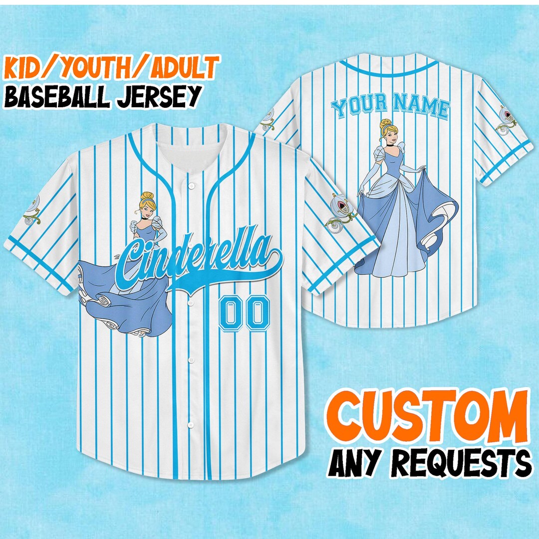 Custom Disney Princess Cinderella Princess Simple, Custom Kid Youth ...