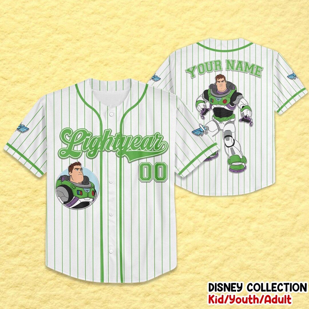 Custom Disney Toy Story Buzz Lightyear Baseball, Custom Kids, Youth ...