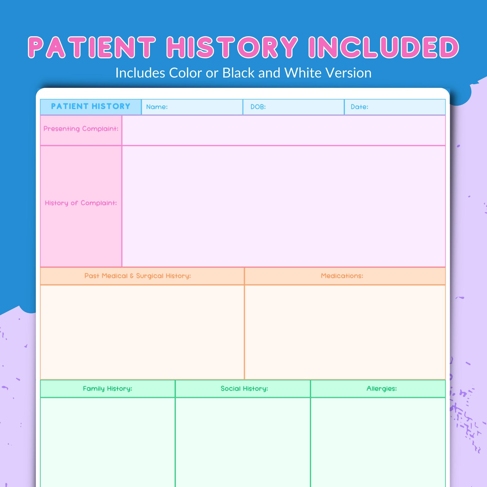 ICU Nurse Report Sheet, Med Surg Nursing Report Sheet, Nurse Brain New ...