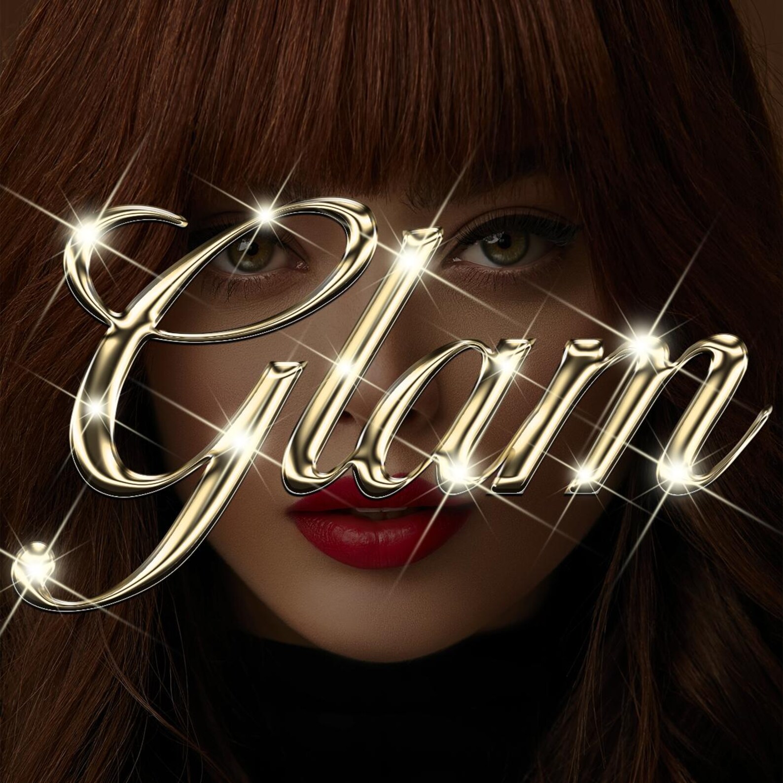 Luxury Gold Chrome Cursive Letters PNG, Metallic Gold Alphabets Clipart ...