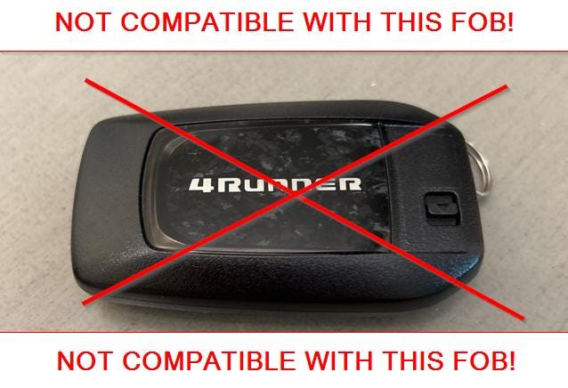 6th Gen Toyota 4runner Key Fob Case, 3D Printed TRD / SR5 / Limited ...
