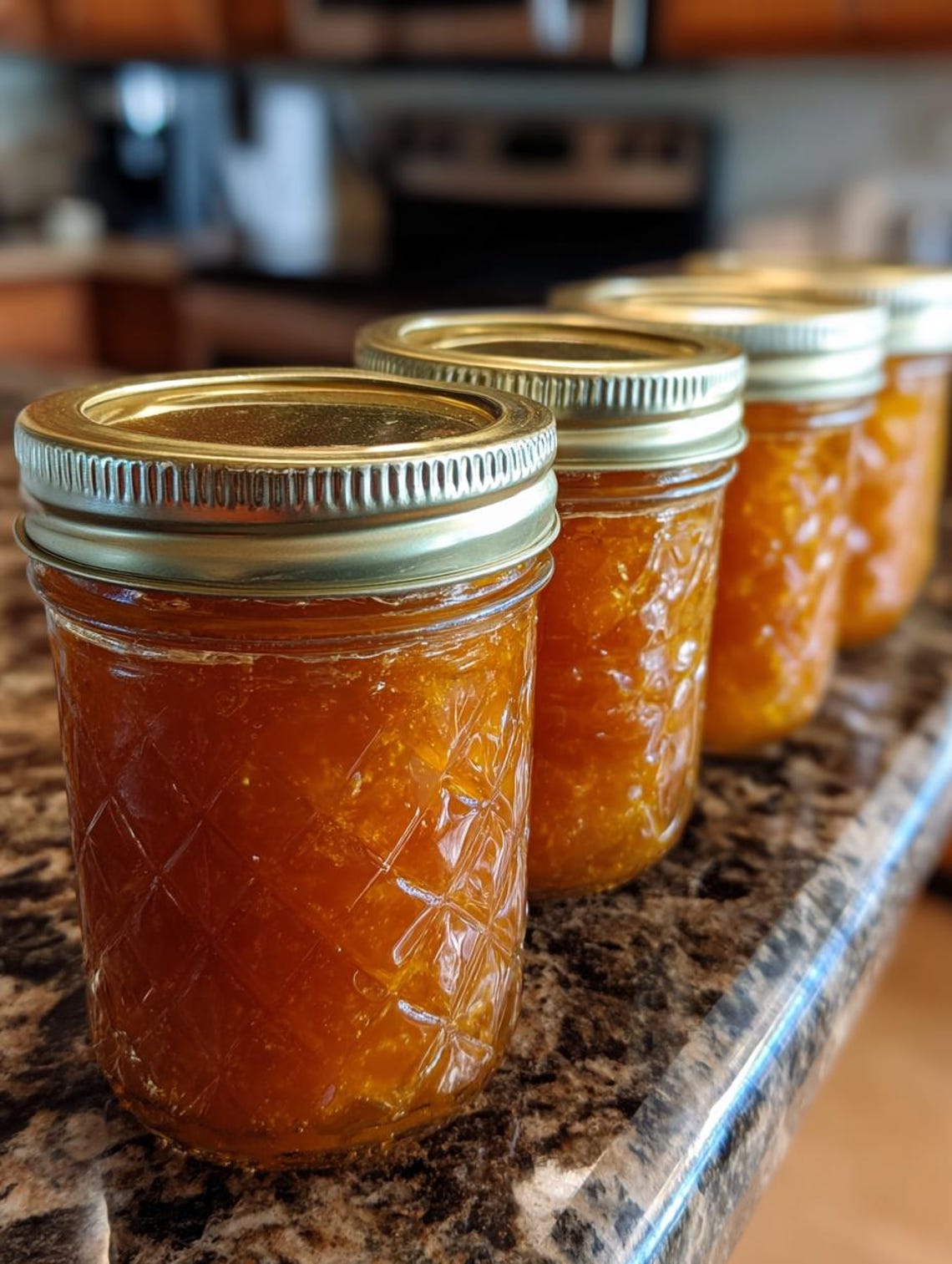 Peach Jam Recipe PDF – Homemade Fruit Preserves Without Pectin, Easy ...