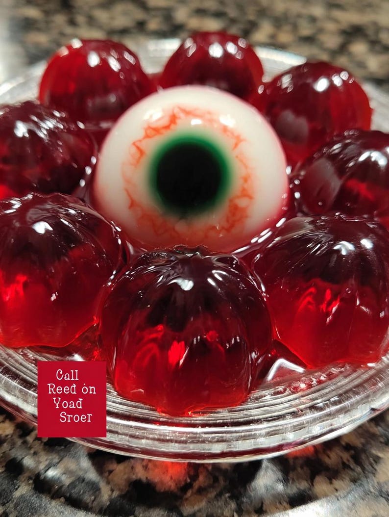 Halloween Eyeball Jello Shots Recipe: Spooky Party Treat (printable PDF ...