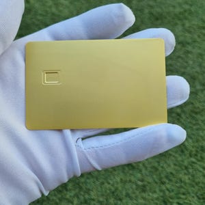 Gold Mate Metal CARD - Etsy