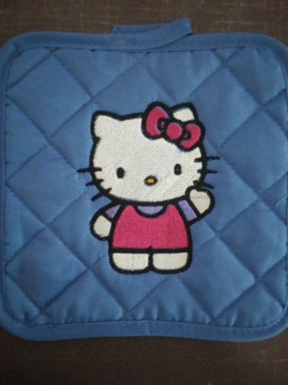 Hello Kitty Pot Holder - Etsy