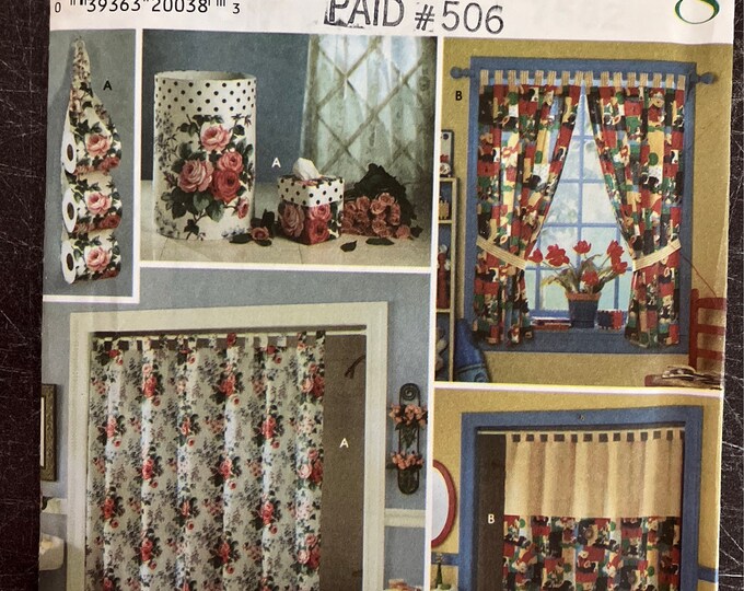 Simplicity 7582 Bathroom Decor Pattern - Etsy