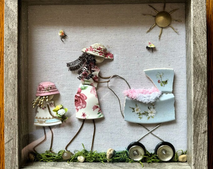 Assemblage Art, Assemblage Art Shadow Box, Found Object Art, Found ...