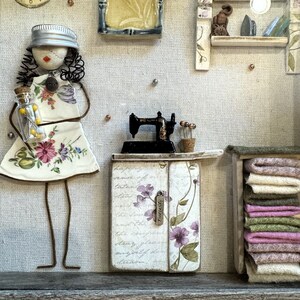 Sewing Related Gift, Sewing Gift Idea, Sewing Machine Art, Sewing Room ...