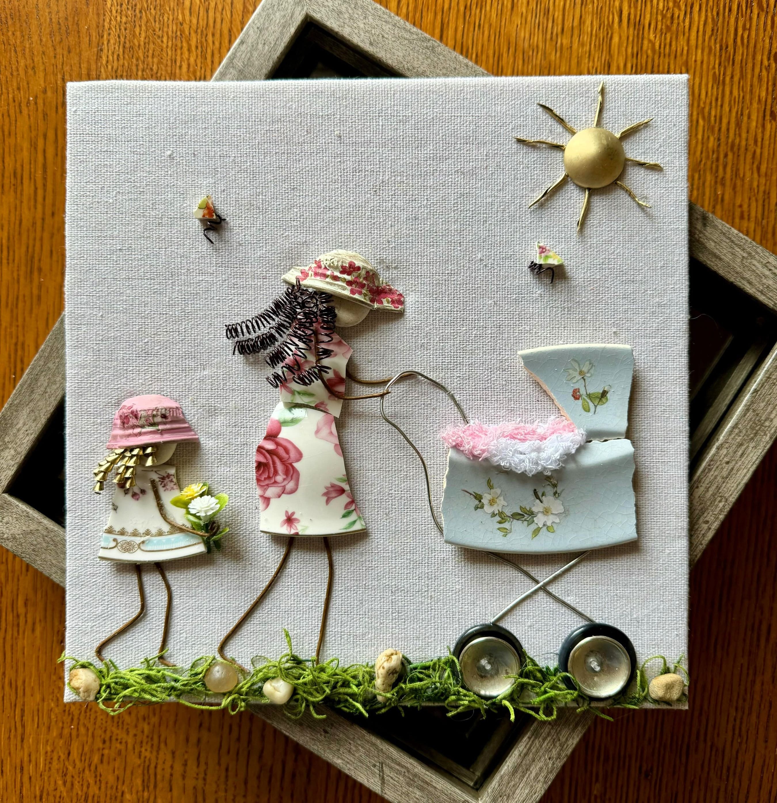 Assemblage Art, Assemblage Art Shadow Box, Found Object Art, Found ...