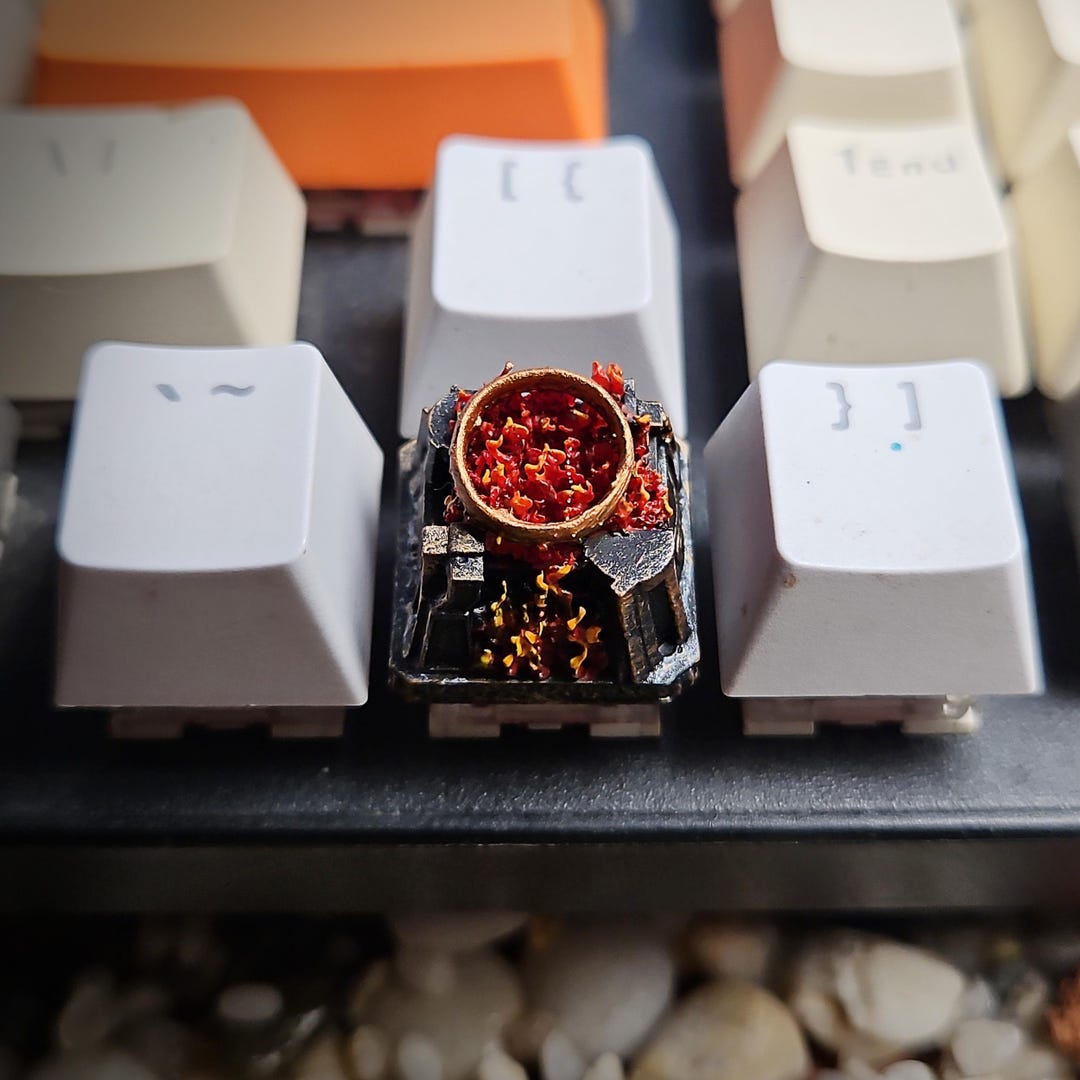Ring Artisan Keycap, L..O.T.R Keycap, Keycap Artisan, Birthday Gift ...