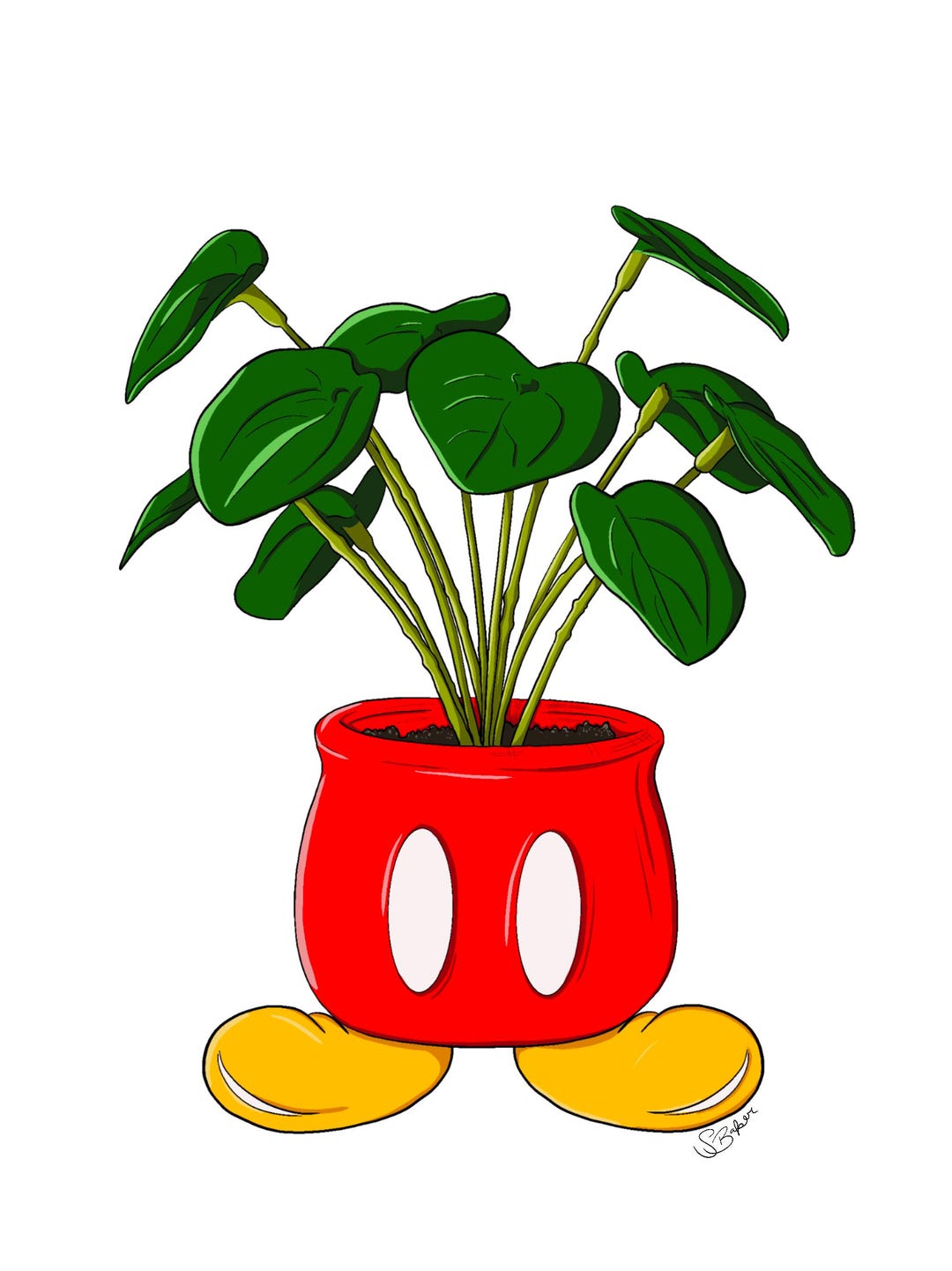 Disney Plant Collection Wall Art - Etsy
