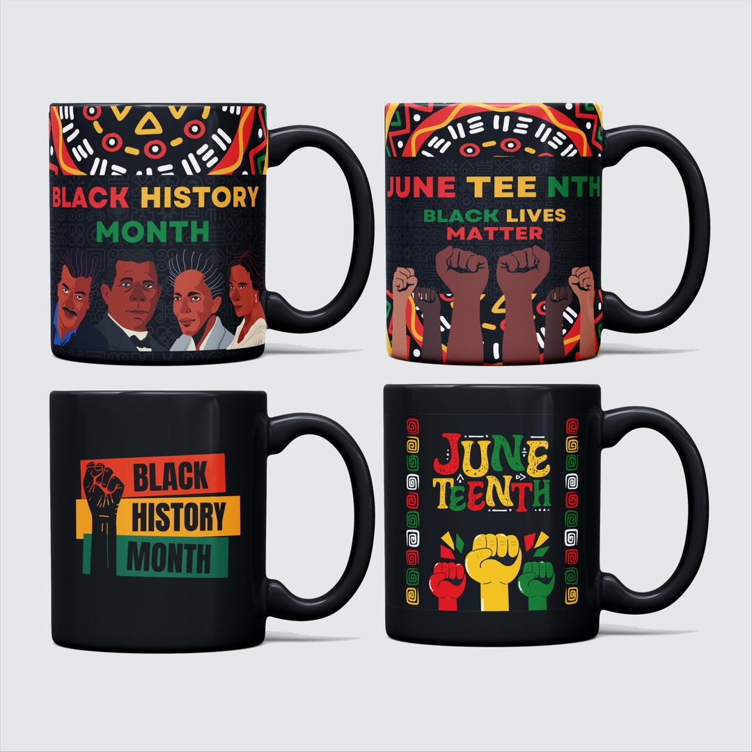 Black History Makers Mug - African American Mugs - Black Icons - FBA ...