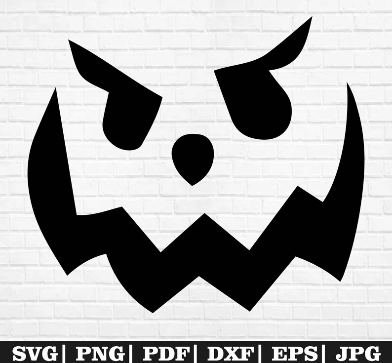 Halloween Pumpkin Face Svg Bundle, Pumpkin Face Clipart, Pumpkin Face ...
