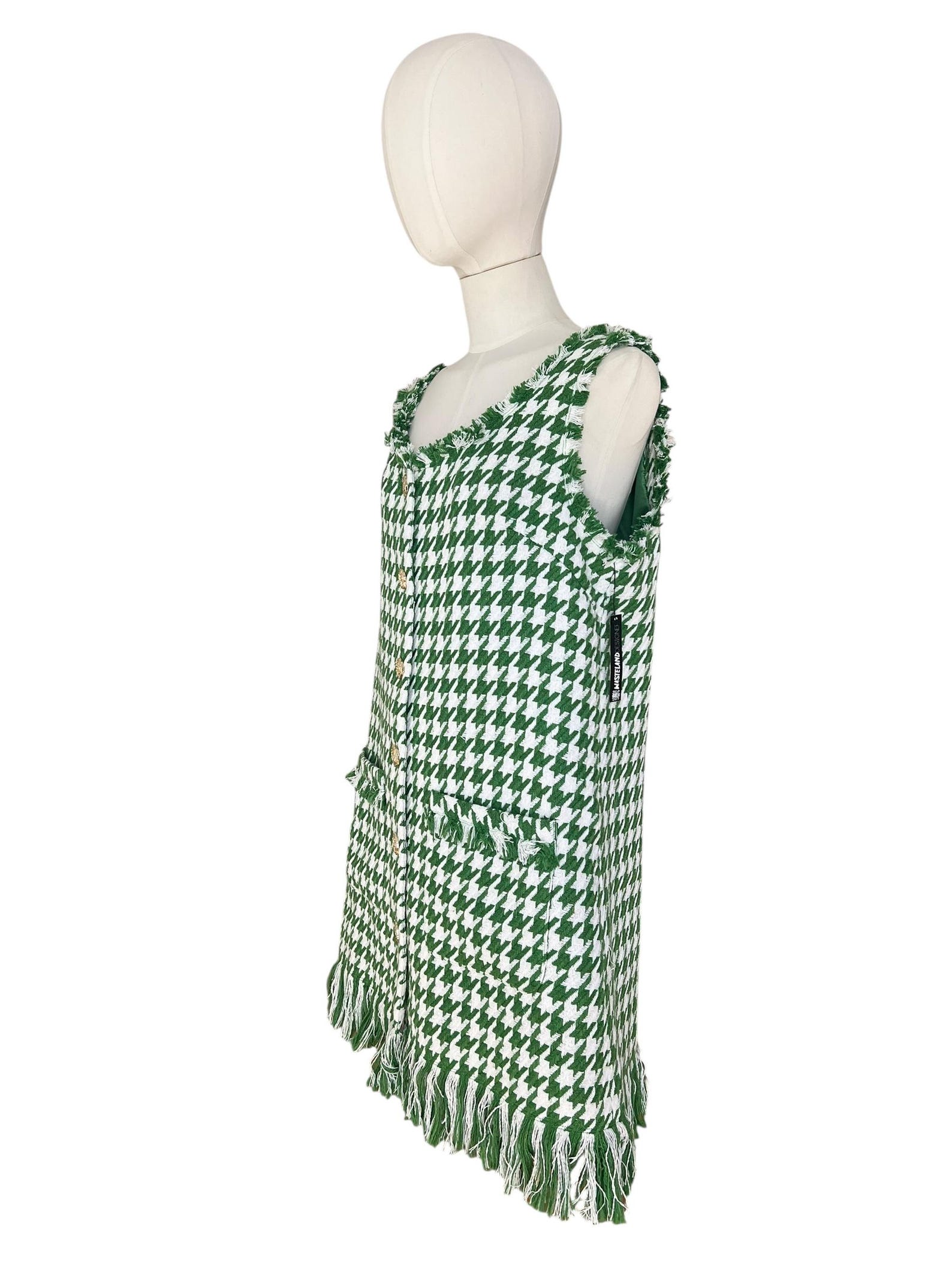 Houndstooth Mini Dress - Etsy