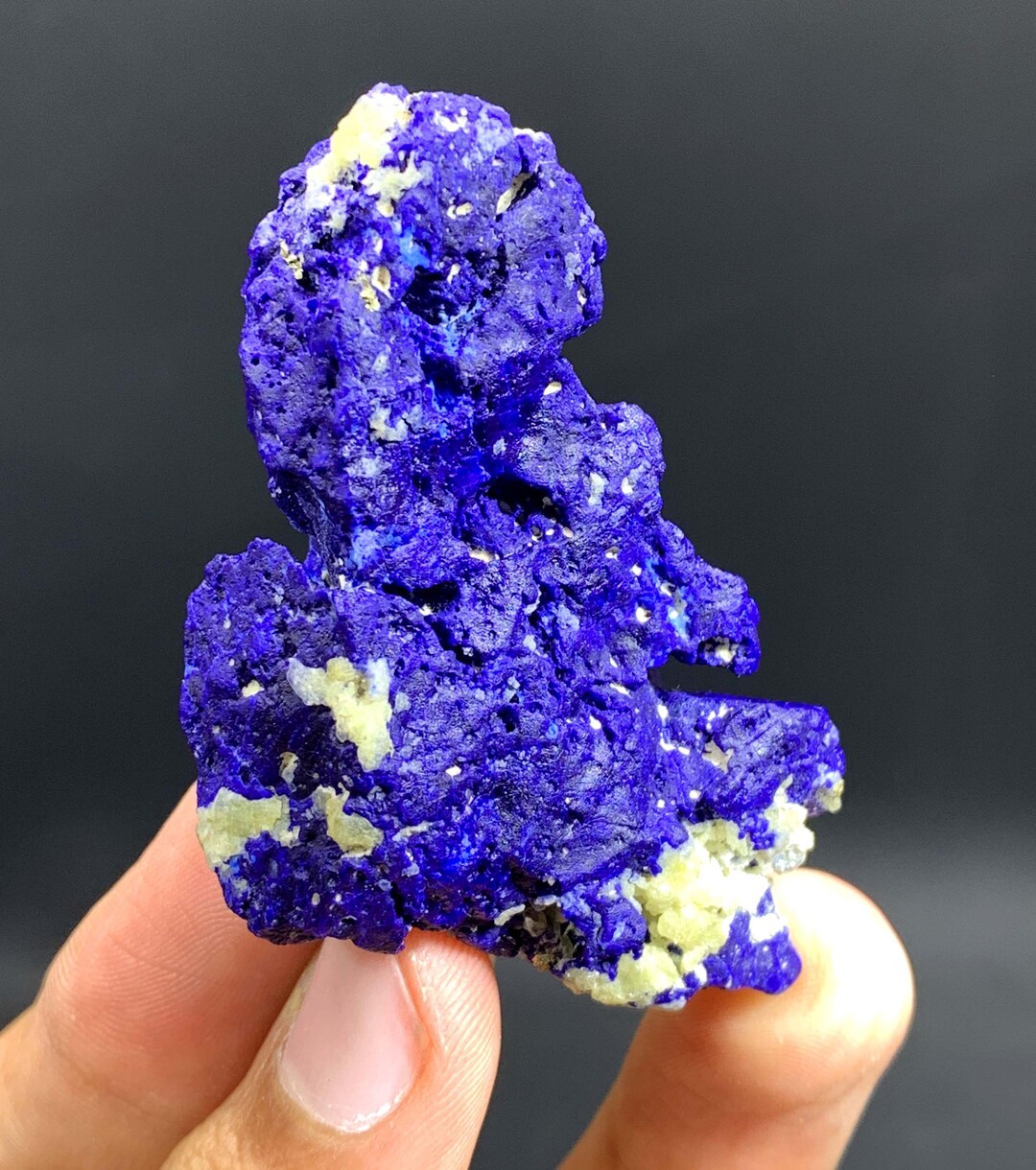 Ink Blue Lapis Lazurite Crystal From Afghanistan 35 Gram - Etsy