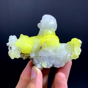 Yellow Brucite Specimen From Pakistan - 66 Gram - Etsy