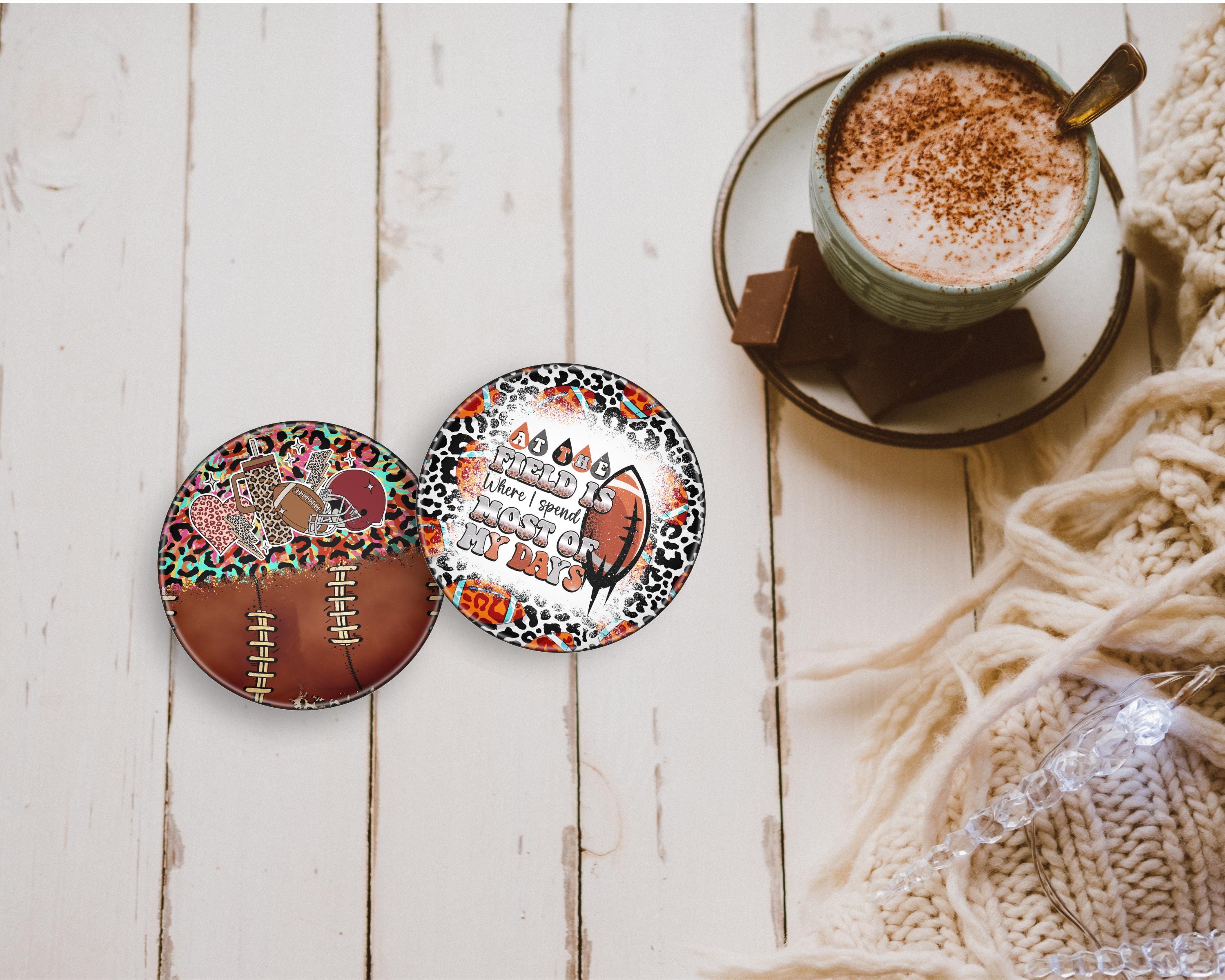 Custom Game Day Buttons Template,team Spirit Pin Back Buttons for Sport ...